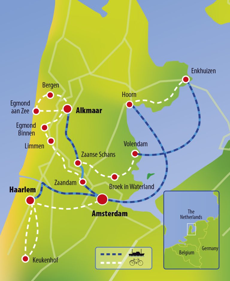 Springtime Tour: Exploring Tulips and Dutch Highlights