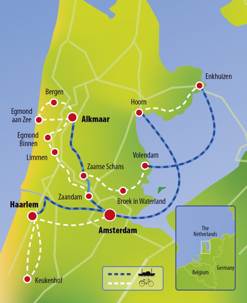 Springtime Tour: Exploring Tulips and Dutch Highlights