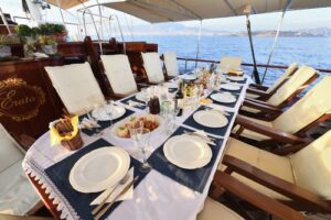 Boat Bike Tours Ship Erato Offers Comfort and Style