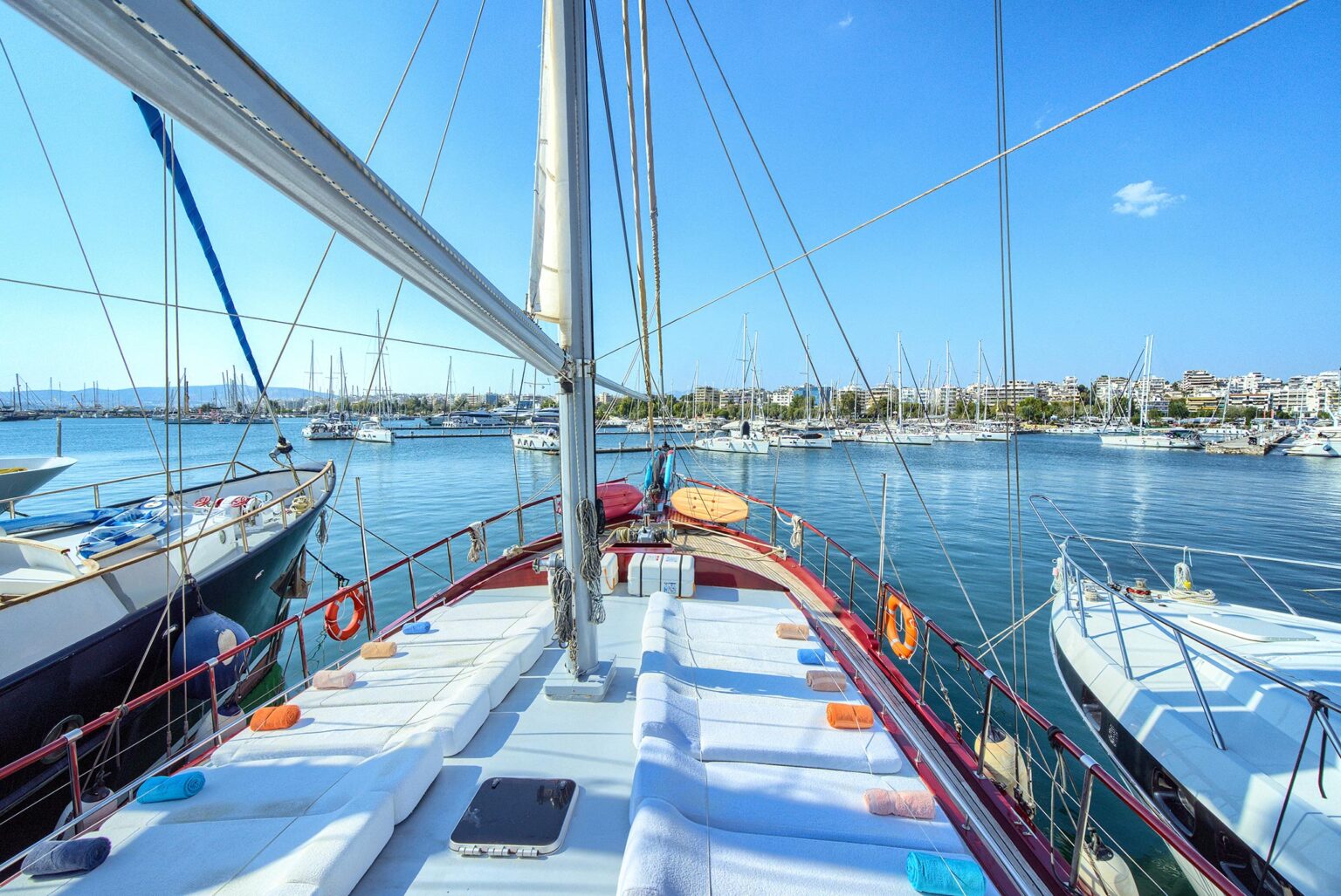 Boat Bike Tours Ship Erato Offers Comfort and Style